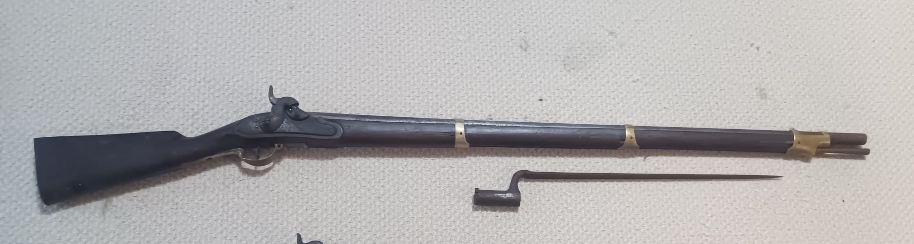1830s Prussian Sarrn Converted musket. - .75 cal